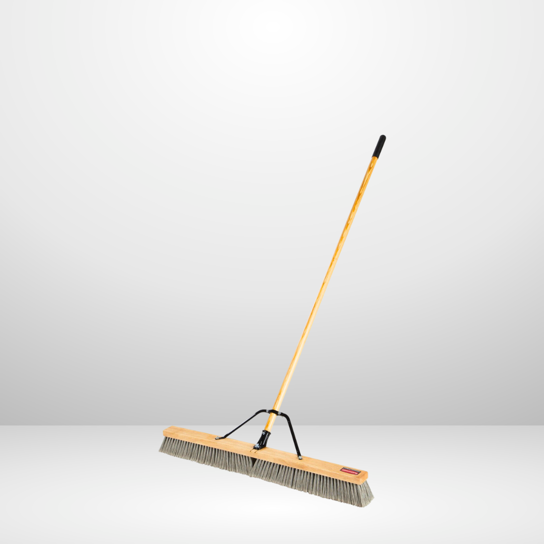 Grey Polystyrene Soft Sweep Indoor Push Brooms | AutoMedics