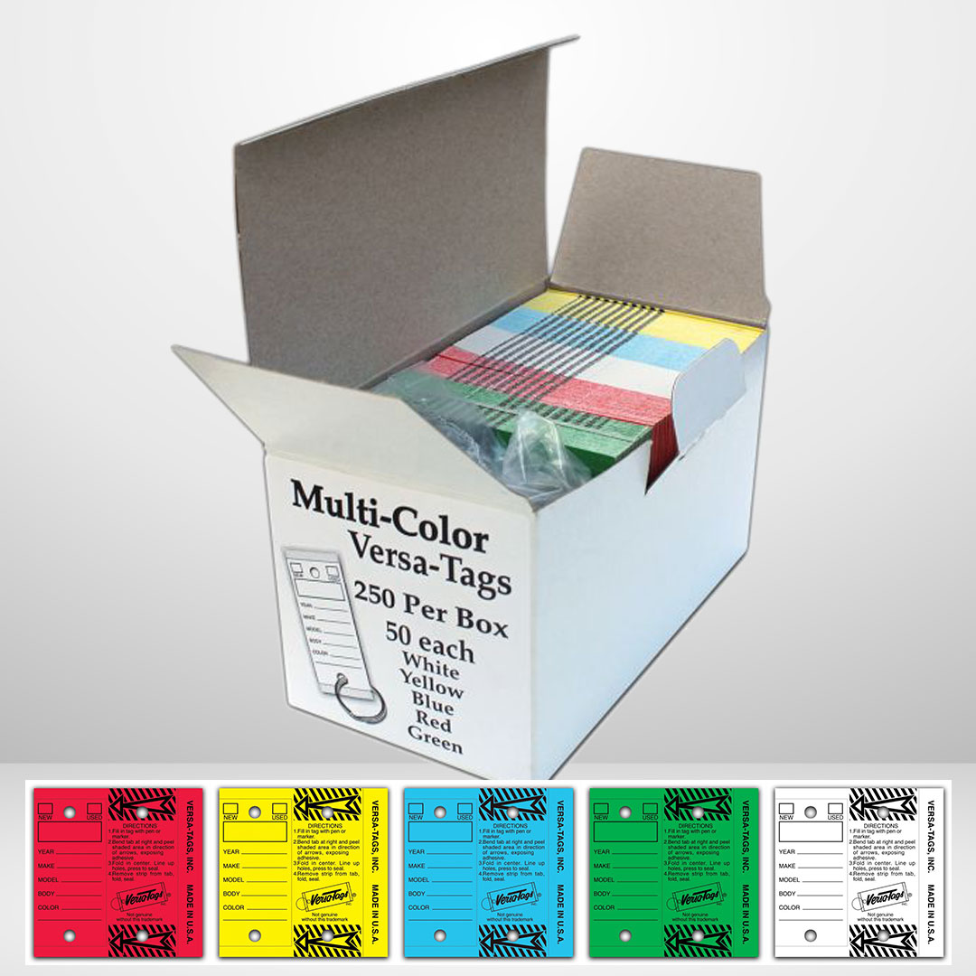 Versa-Tags Mixed Color Tags | AutoMedics